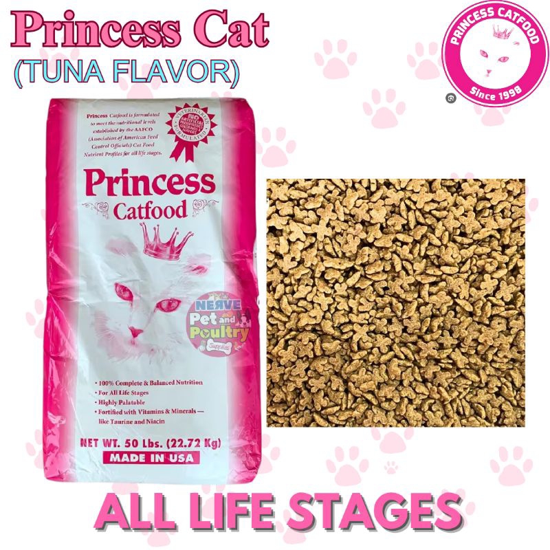 Princess Cat food Tuna Flavor Kilo Repacked All life Stages | Shopee ...