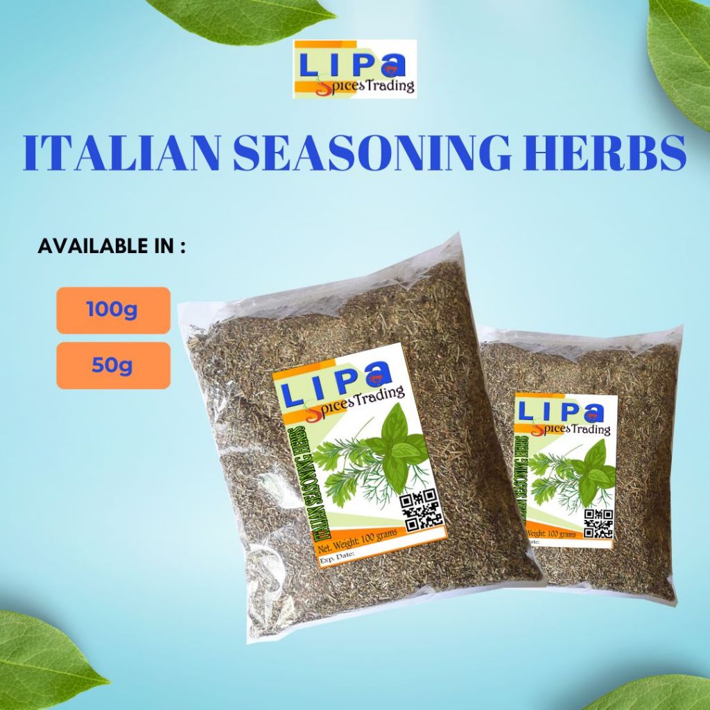 Lipa Spices Trading Italian Seasoning Herbs 100 Grams | 50 Grams ...