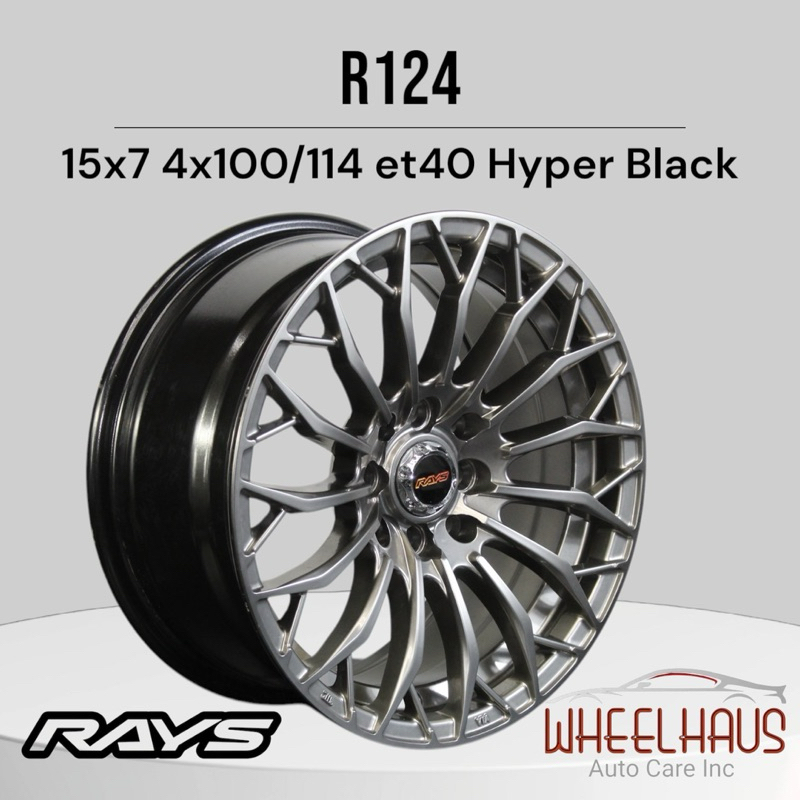 4pcs. Magwheels R124 - Size 15, Hyper Black | Shopee Philippines