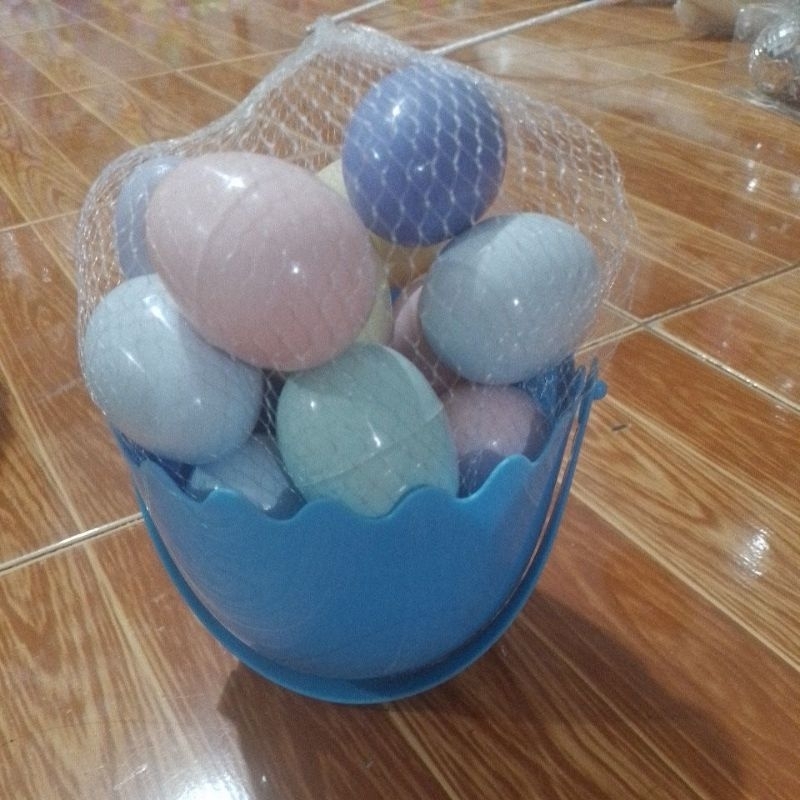 PLASTIC EGG TOY WITH BASKET | Shopee Philippines