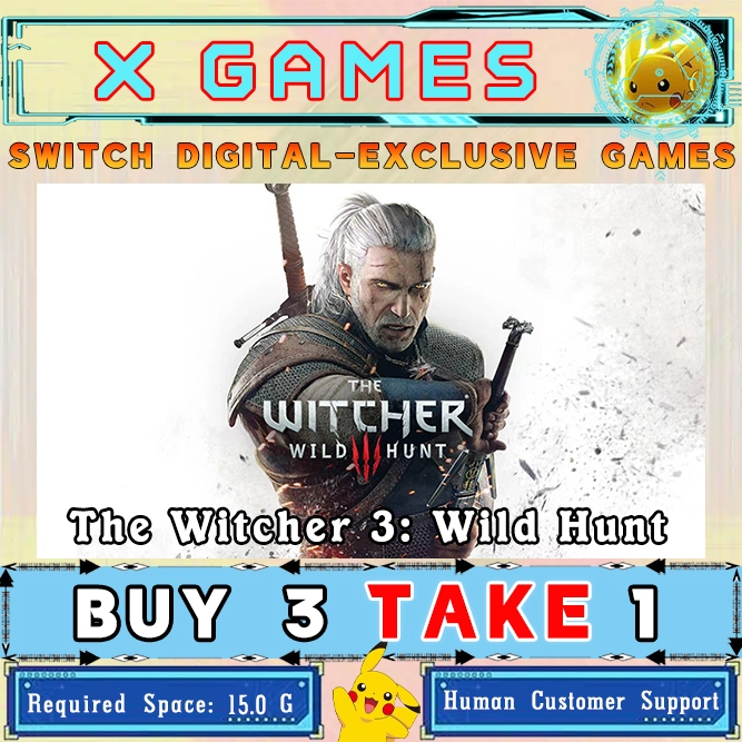 The Witcher 3: Wild Hunt Nintendo Switch Digital Game （BUY 3 TAKE 1) | Shopee Philippines