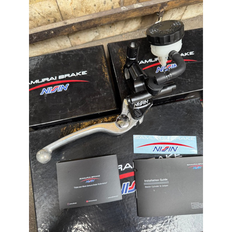 Orig Nissin Brake Master Right | Shopee Philippines