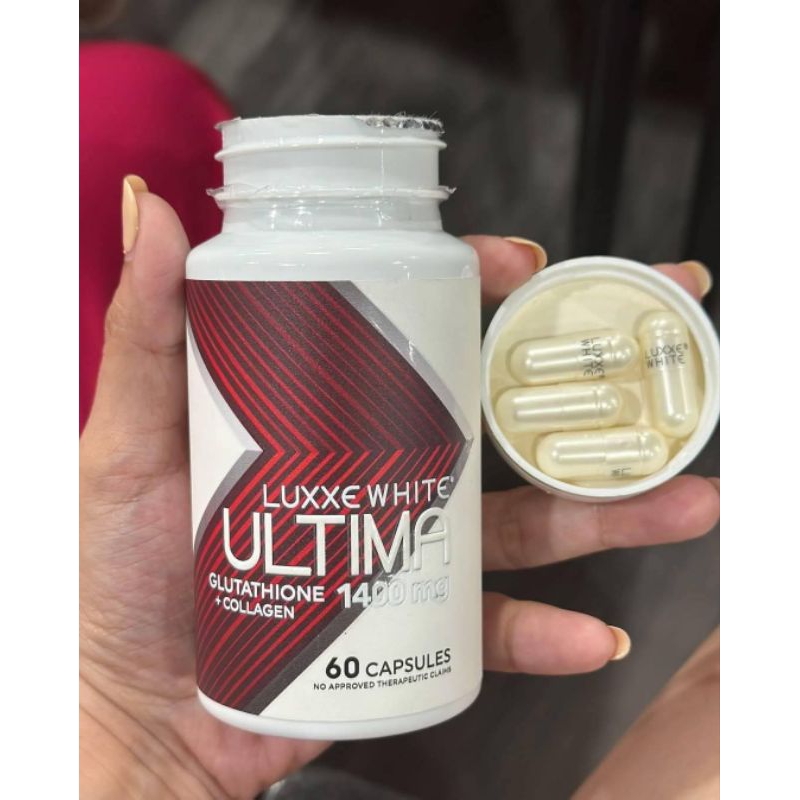 Luxxe White Ultima -Enhanced Glutathione 100% Authentic! | Shopee Philippines