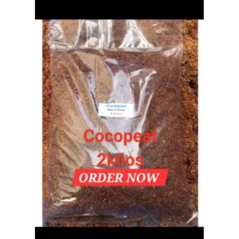 Coco peat 2kilos pang mix sa lupa maganda sa halaman ORDER now | Shopee ...