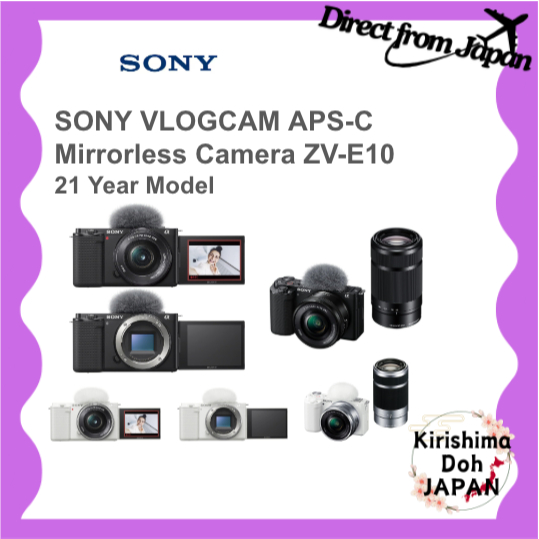 SONY Vlog Camera Lens-Interchangeable VLOGCAM APS-C Mirrorless Camera ...