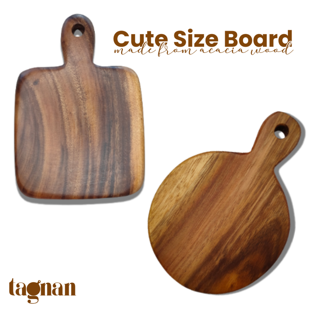 Tagnan Cute Size Paddle Chopping Board made from acacia wood | Shopee ...