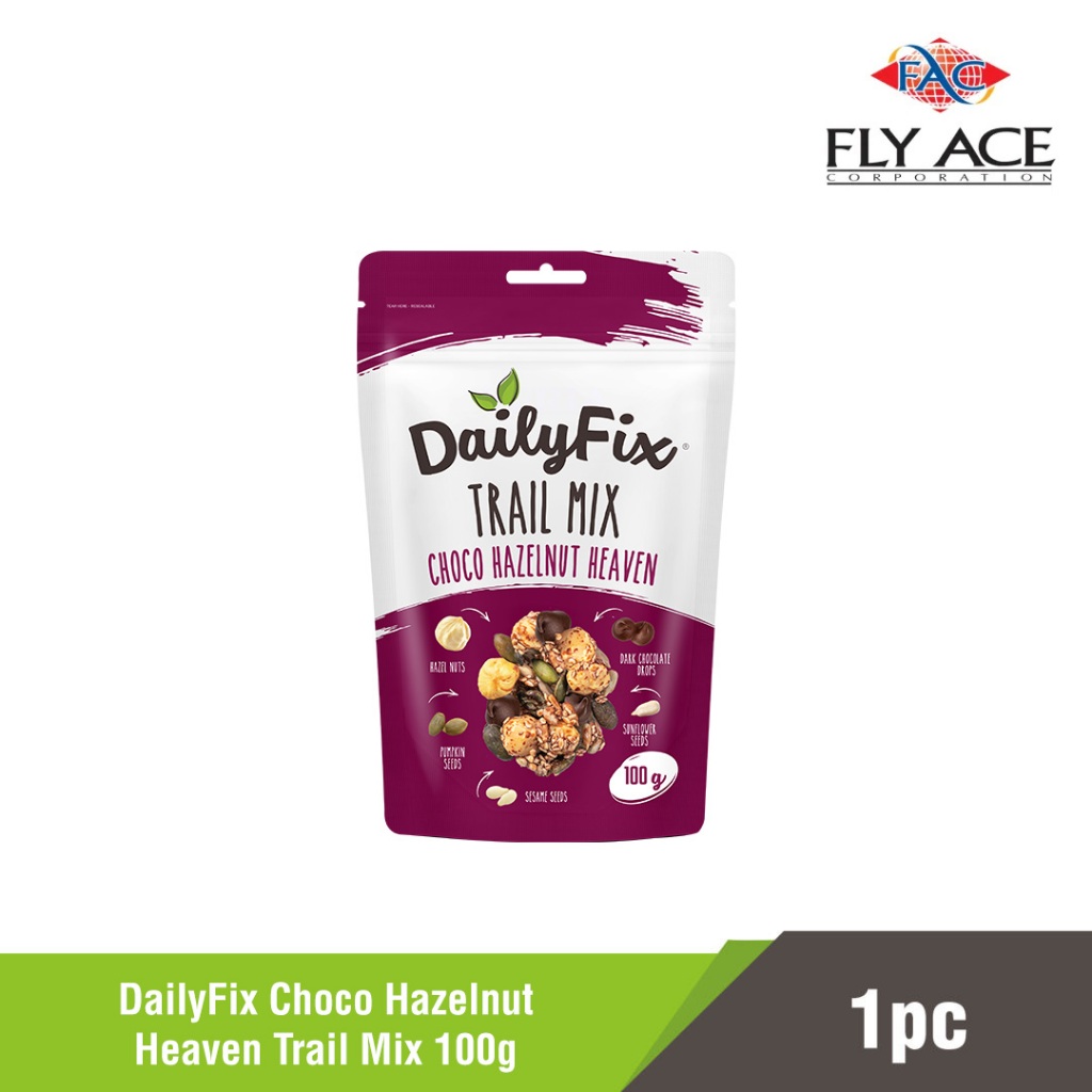DailyFix Choco Hazelnut Heaven Trail Mix 100g | Shopee Philippines