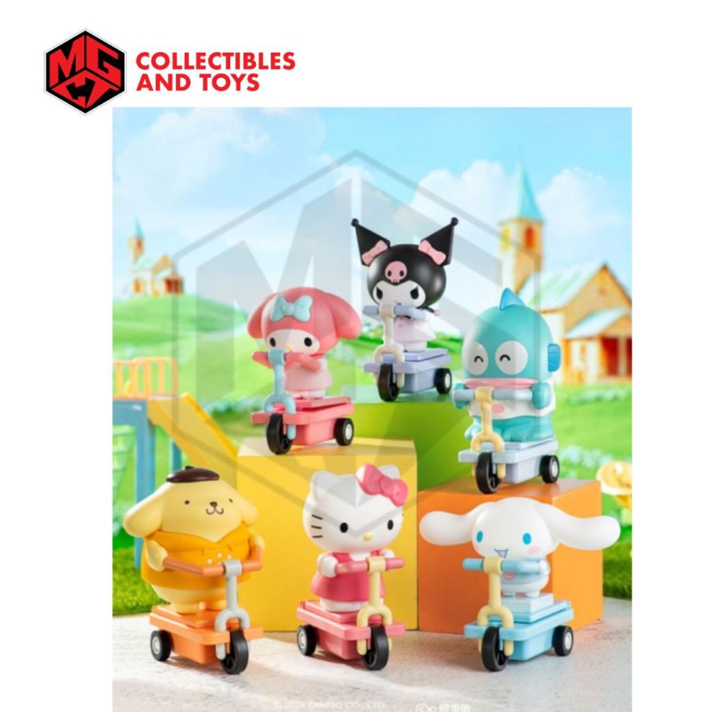 Sanrio Characters Scooter Series Funny Movable Toy (Blind Box) | Shopee ...