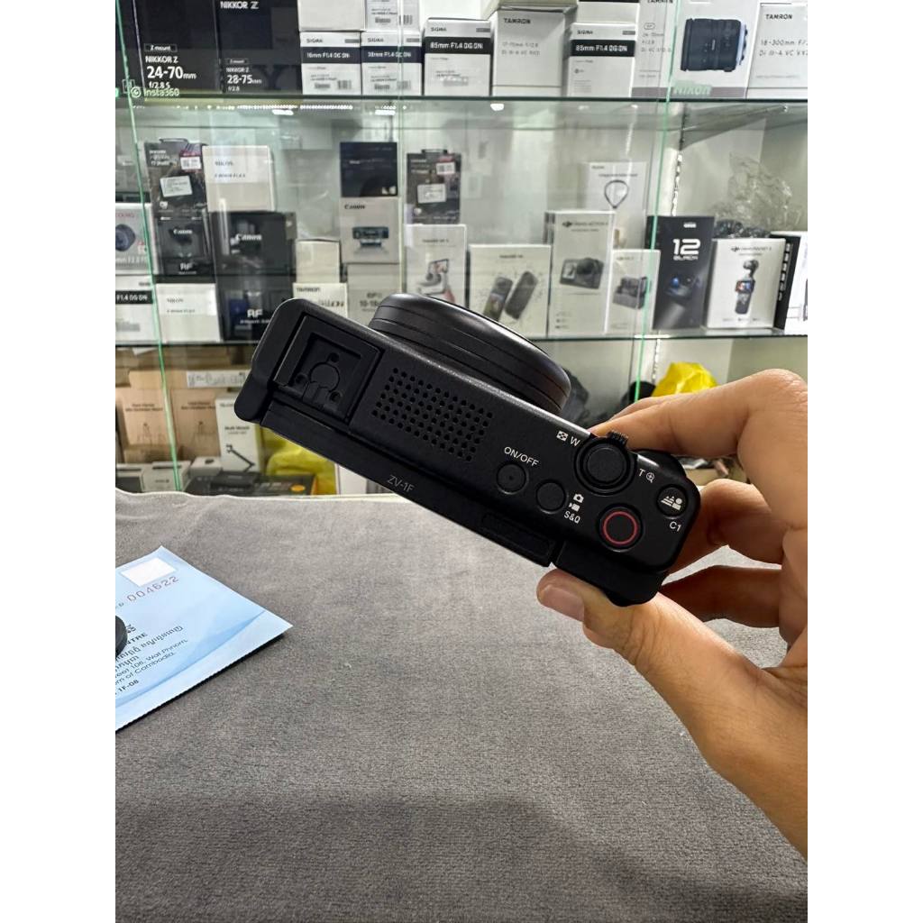 [Used] SONY DIGITAL CAMERA ZV-1F VLOGGING CAMERA (BLACK) FOR VLOGGERS ...