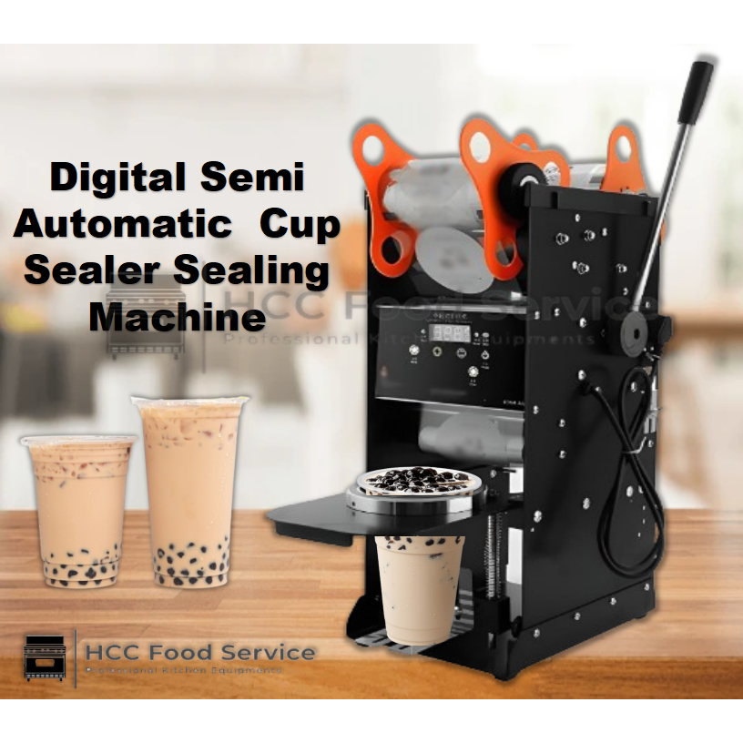 Digital Semi Automatic Cup Sealer Sealing Machine | Shopee Philippines