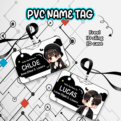 Customized PVC Name Tag | Shopee Philippines