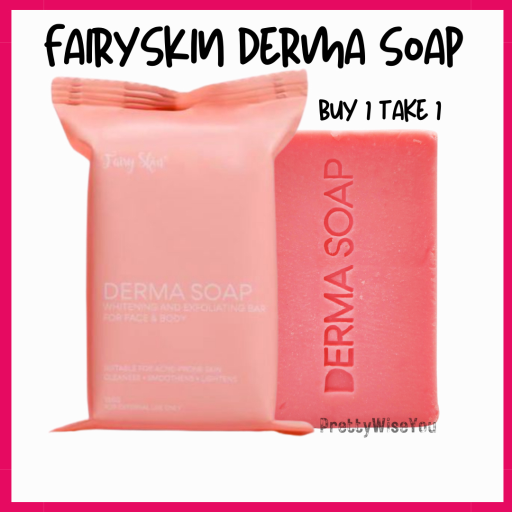 Fairy Skin Derma Soap 100g for Face and Body Buy 1 get take 1 free | Shopee Philippines