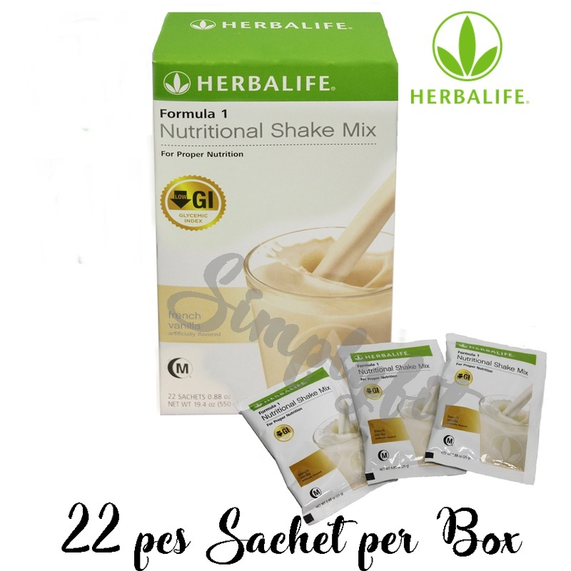 Herba-life Nutritional Protein Shake Mix in Sachet 22 Servings Diet ...