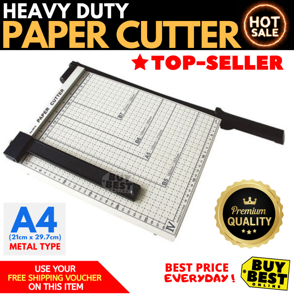 A4 Premium Paper Cutter (Metal) [CHEAPEST] | Shopee Philippines