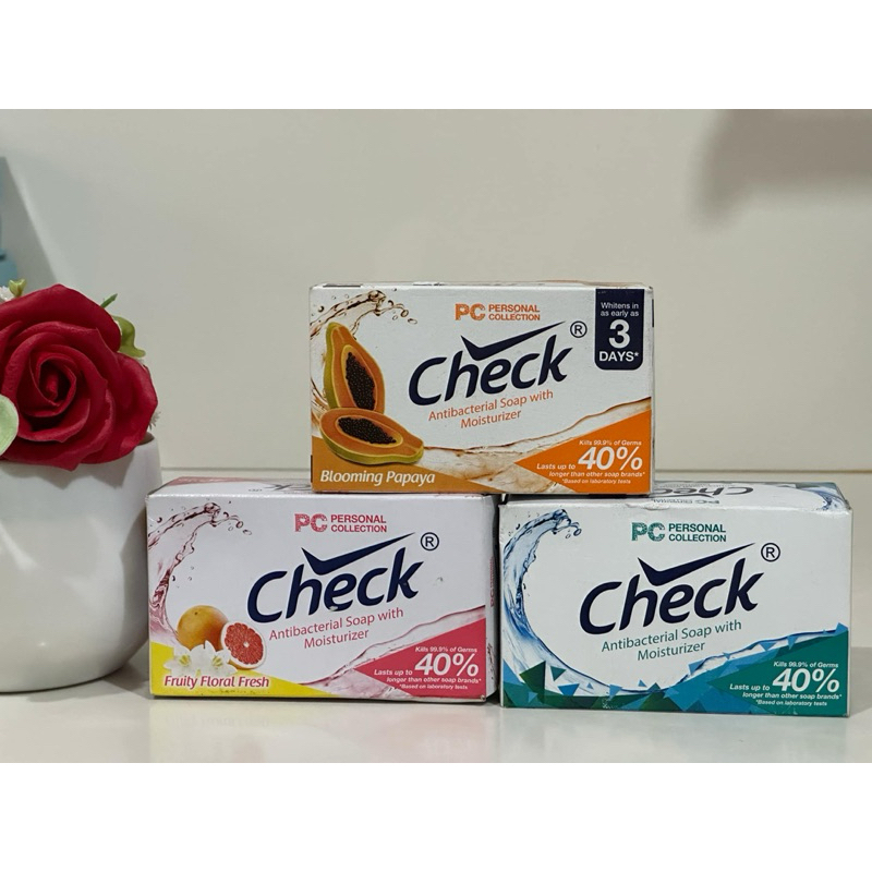 PC CHECK ANTI-BACTERIAL SOAP 130G | Shopee Philippines