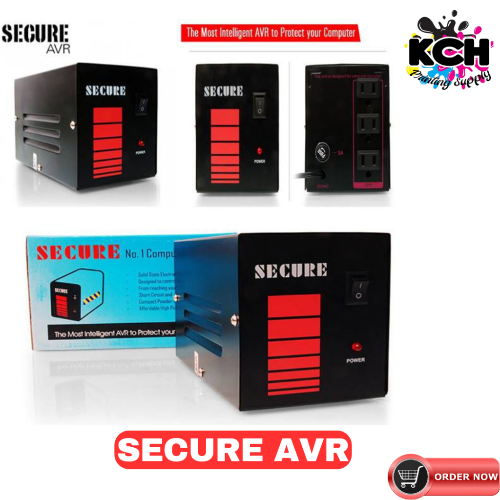 SECURE AUTOMATIC VOLTAGE REGULATOR COMPUTER AVR 500 WATTS | Shopee ...