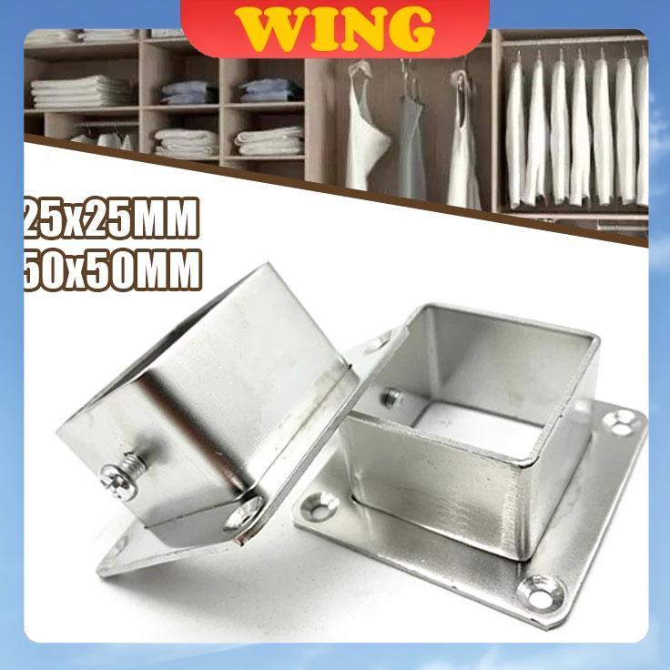 Railing Floor Wall Square Post Base Heavy Duty Post Bracket Deck ...