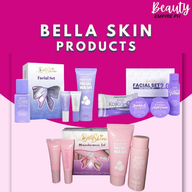 Bella Skin facial Set | Bella Skin Rejuvenating Set | Shopee Philippines