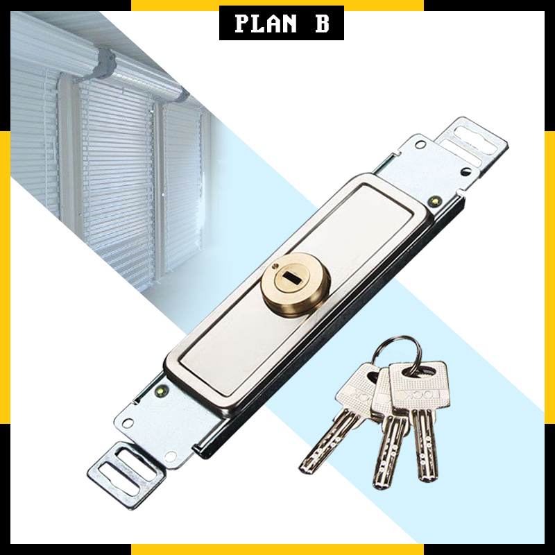Roll Up Door Lockset Roll Gate Anti-theft Locks With Key Middle Install ...