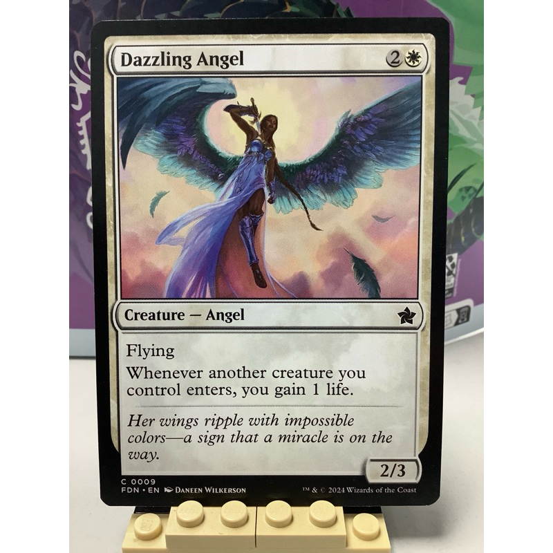 MTG - Dazzling Angel (Foundations) | Shopee Philippines