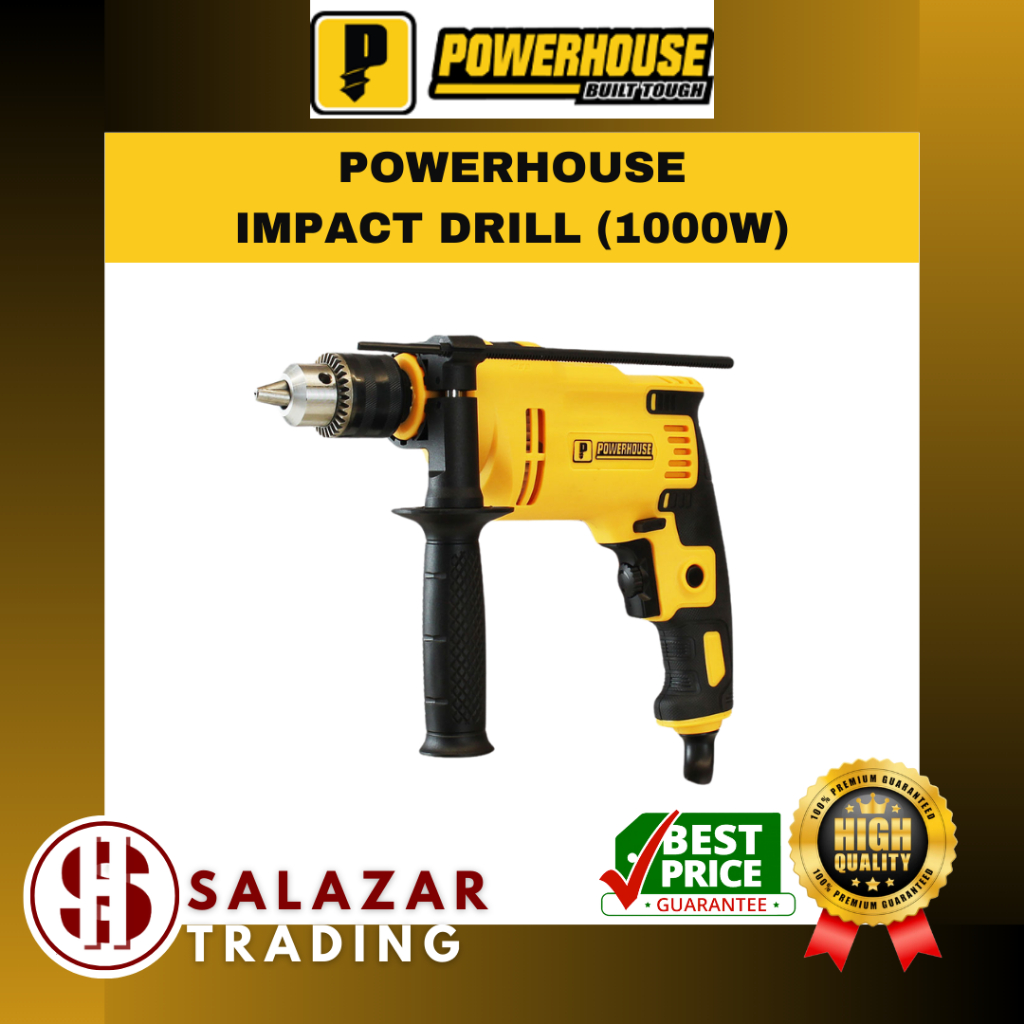 POWERHOUSE IMPACT DRILL 1000W | Shopee Philippines