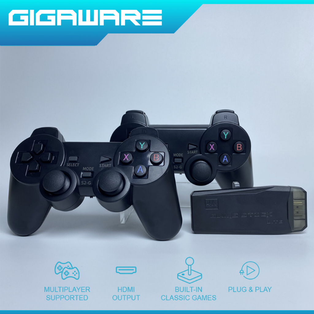 Gigaware M8 Game Stick HD Video Game Console with 2.4Ghz Wireless ...
