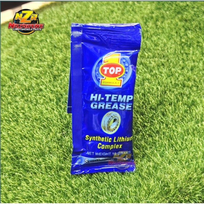 TOP 1 HI-TEMP GREASE SYNTHETIC 10GRAMS ( GRASA) | Shopee Philippines