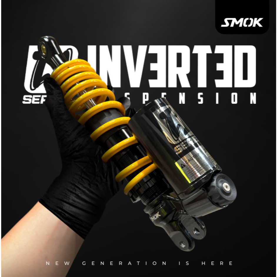 SMOK Inverted T1 Shock Absorber 300mm for Mio/ Sporty/ Beat/ Click ...