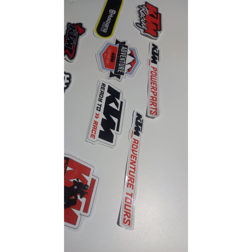 KTM & HUSQVARNA SPONSOR STICKERS | Shopee Philippines