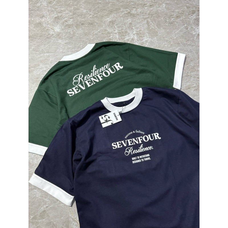 RESILIENCE (OVERSIZED RINGER TEE) - SEVEN FOUR CLOTHING | Shopee ...
