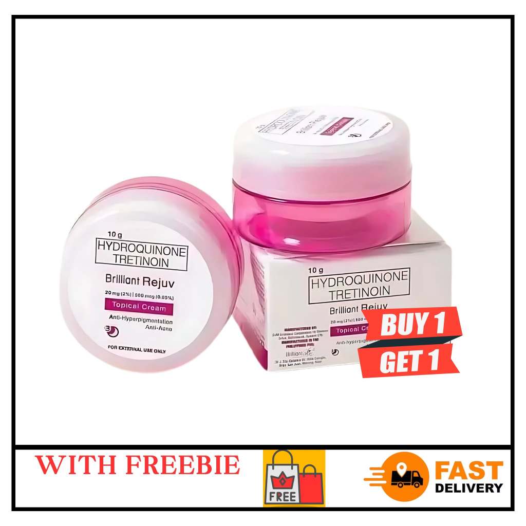 Brilliant Skin Hydroquinone Tretinoin Topical Cream B1T1 | Shopee ...
