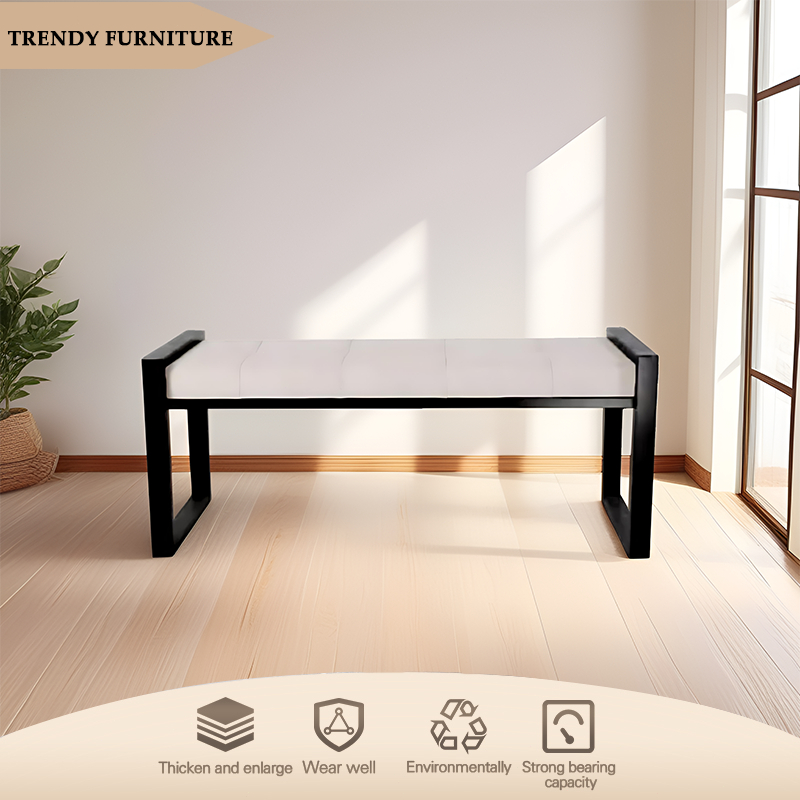 （COD) Metal frame bench, clothing store lounge chair, living room sofa ...