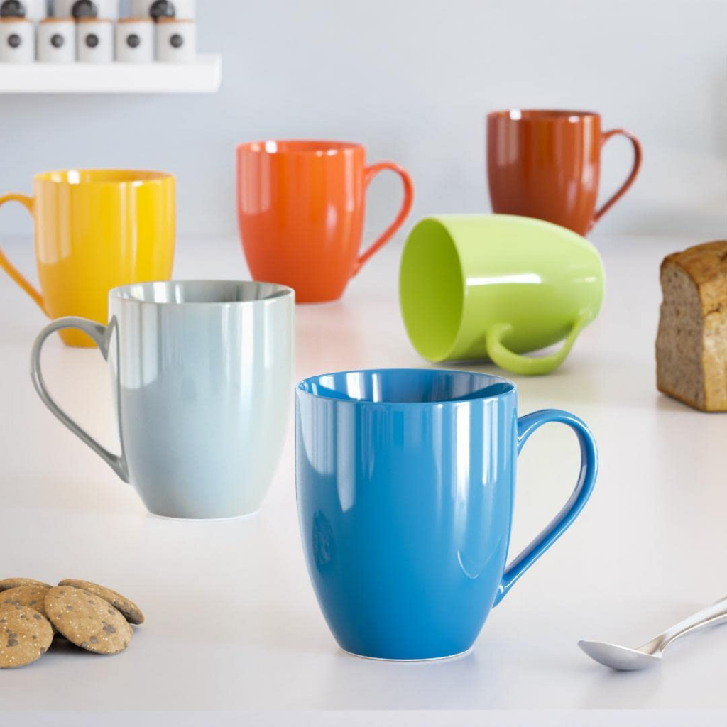 CW*Mug White Cup Coffee Cup Black Cup Various Color Cup Water Cup ...