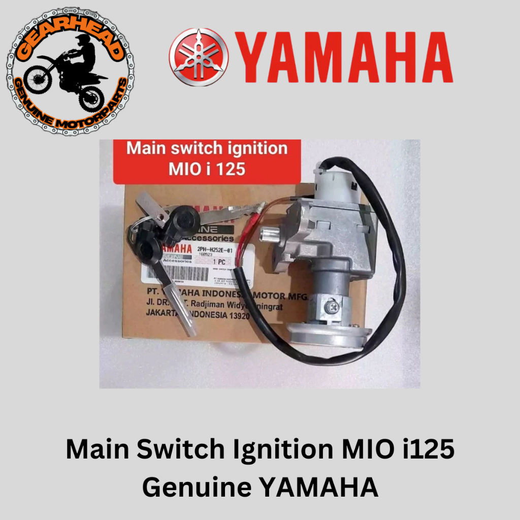Main Switch Ignition MIO i125 Genuine YAMAHA | Shopee Philippines