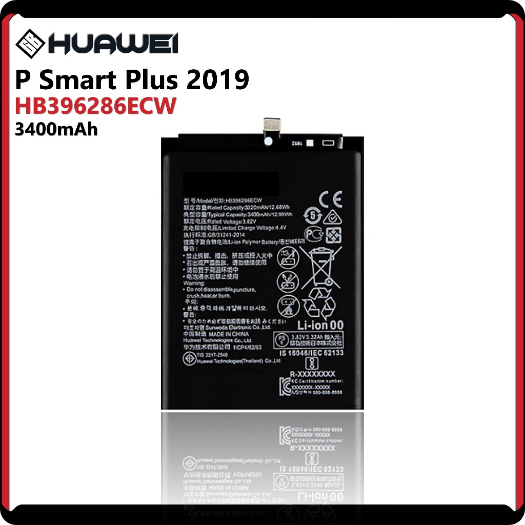 Battery for Huaw€i P Smart Plus / P Smart+ 2019 / Maimang 8 Model POT ...