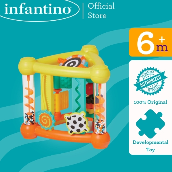 Infantino Activity Triangle (BPA-Free) | Sensory Developmental Toy | 6 ...