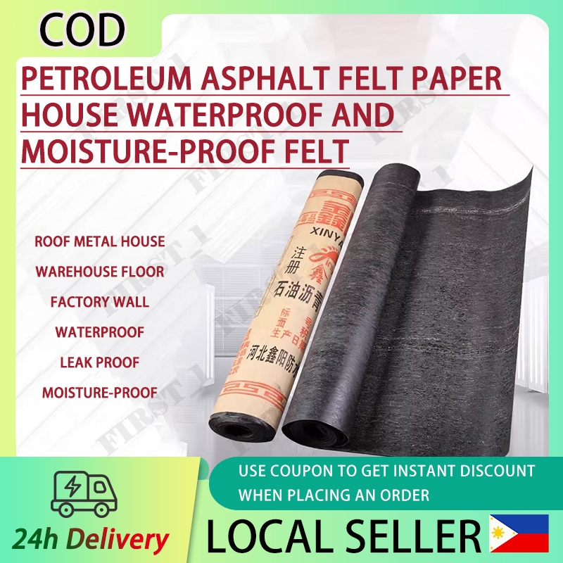 Petroleum asphalt felt paper waterproof and moisture-proof felt/iron ...