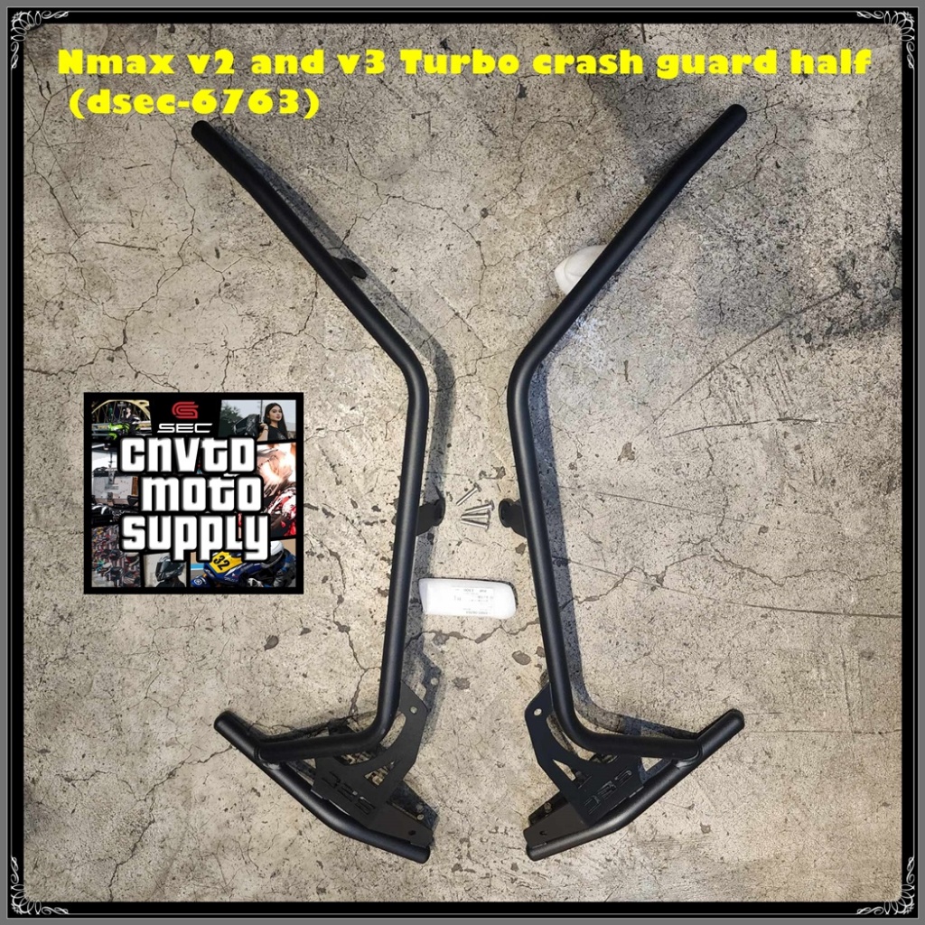 DSEC-6763 Yamaha Nmax v2 and v3 Turbo Crash Guard Half | Shopee Philippines