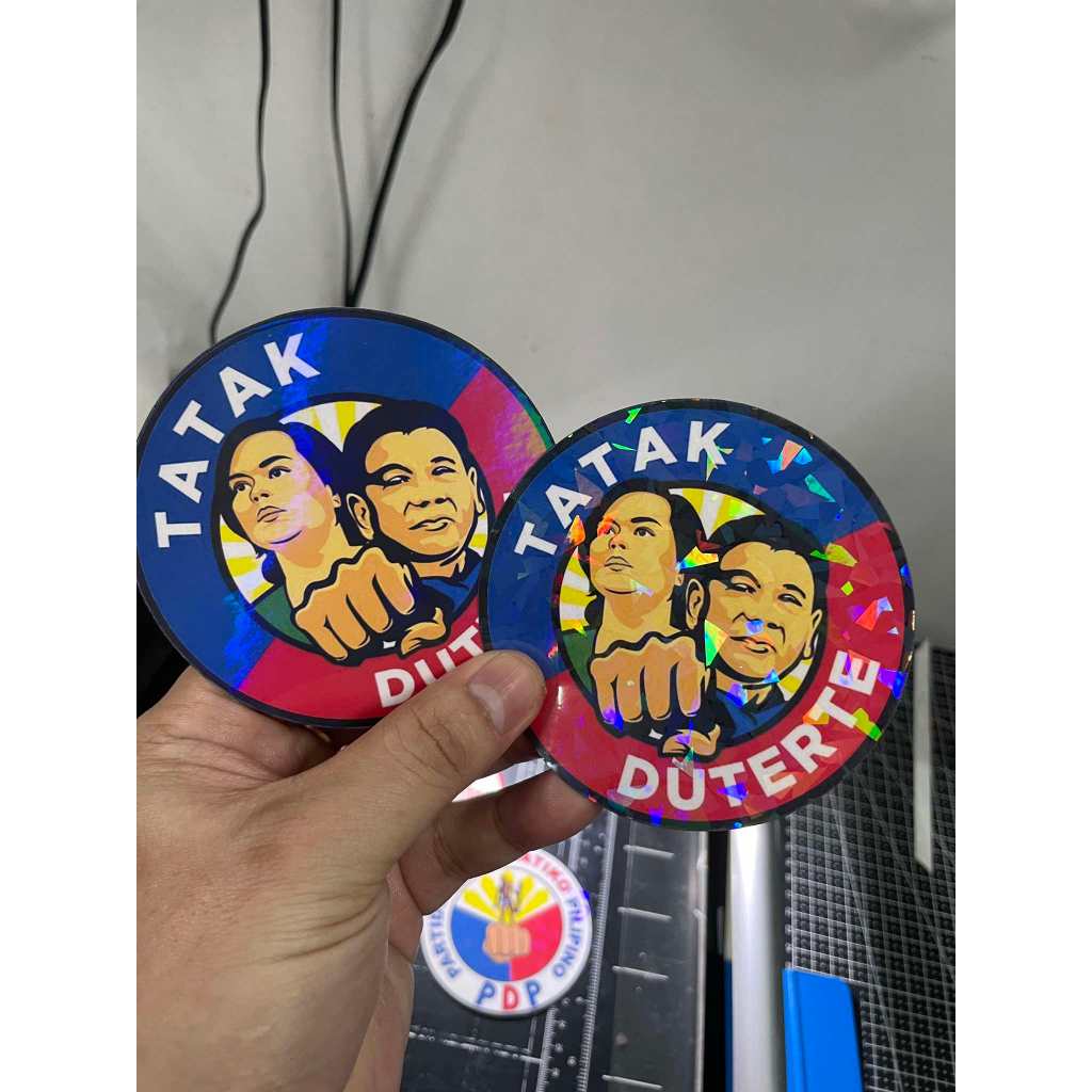 Tatak DU30 PDP Laban STICKER BUY 1 TAKE 1 (waterproof scratch proof non ...