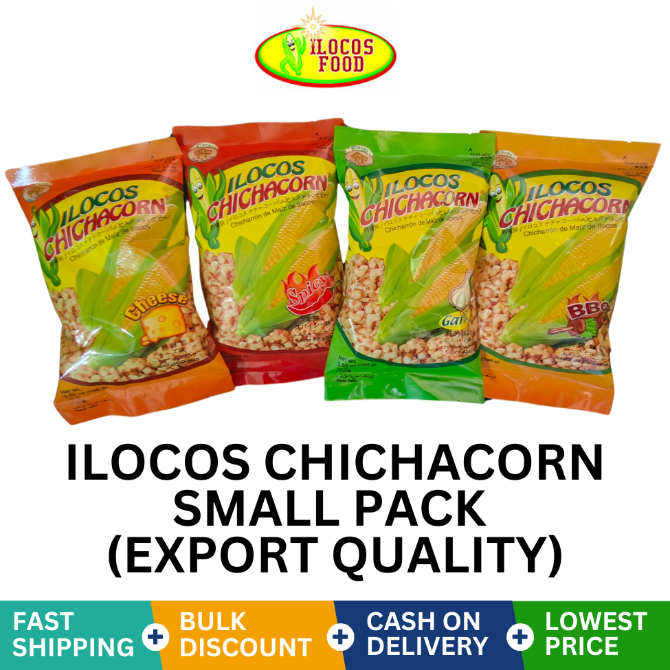 ILOCOS CHICHACORN EXPORT PACK BY ILOCOS FOOD PRODUCTS (IFP) | Shopee ...
