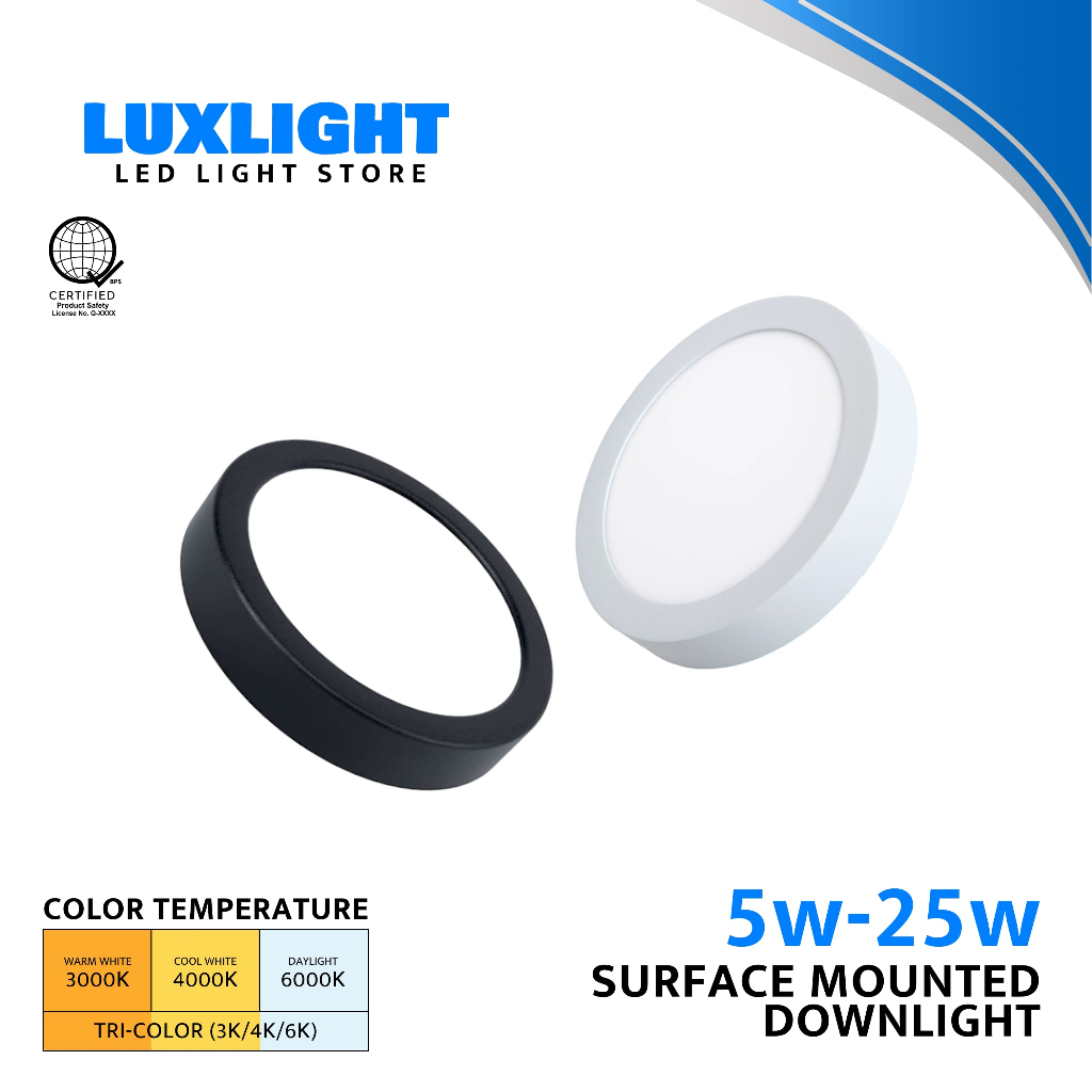Surface Mounted Ceiling Round LED Light PREMIUM and ENERGY SAVING ...