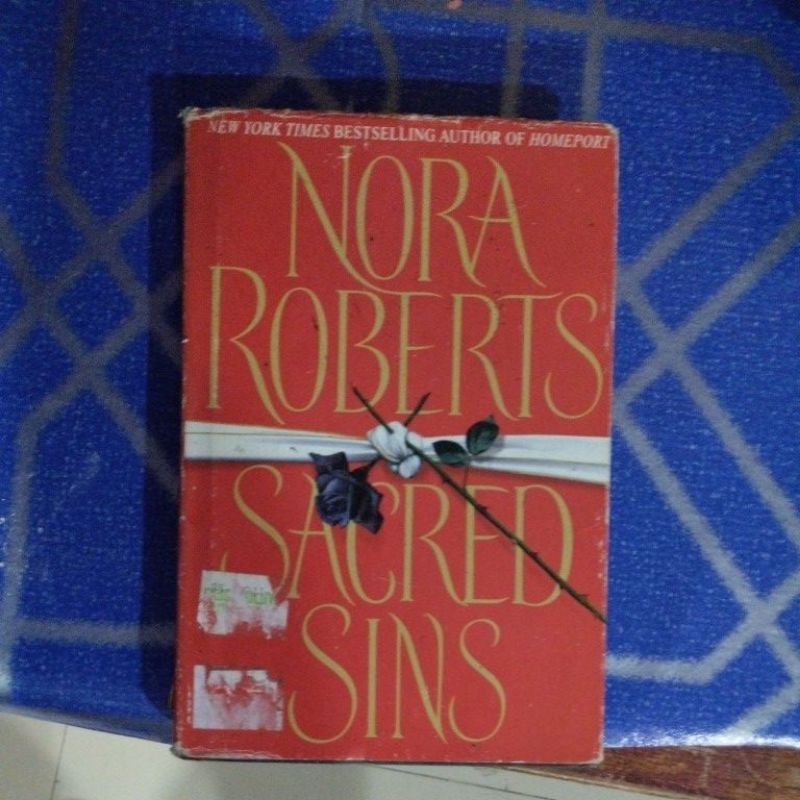 Sacred Sins by Nora Roberts ( Hard Cover, Pre-Loved) | Shopee Philippines