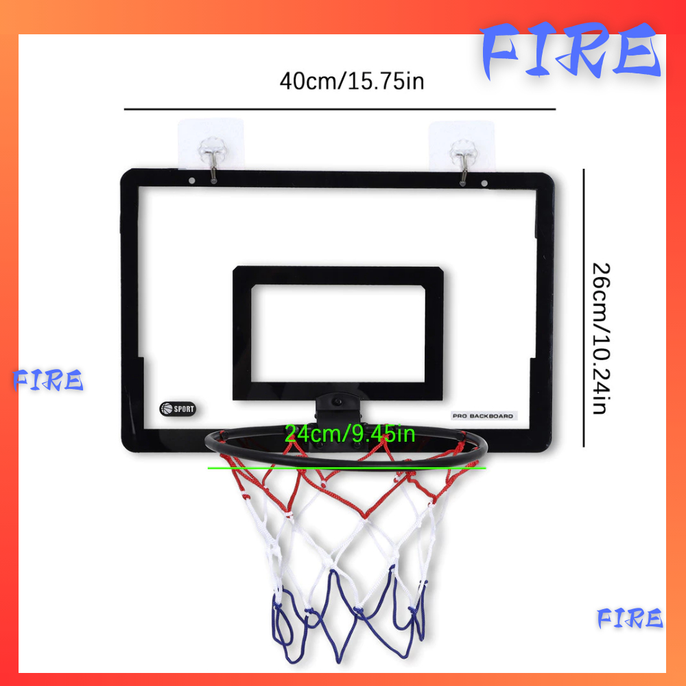 Basketball Hoop Foldable Basketball Frame Shooting Ball Indoor Wall ...