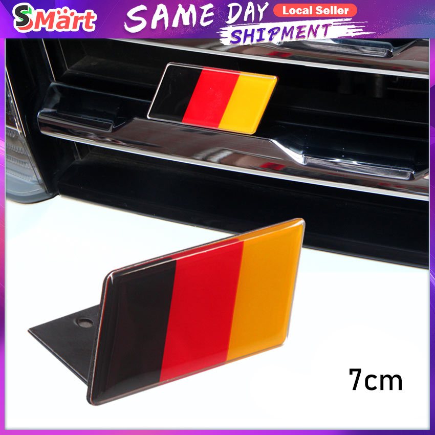 Universal Euro German Germany Flag Emblem Badge Car Sticker Decals With ...