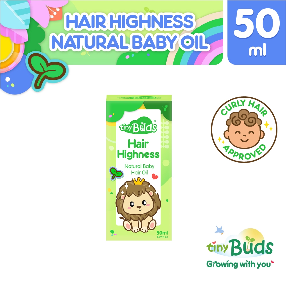Tiny Buds Hair Highness Natural Baby Hair Oil [FS] | Shopee Philippines