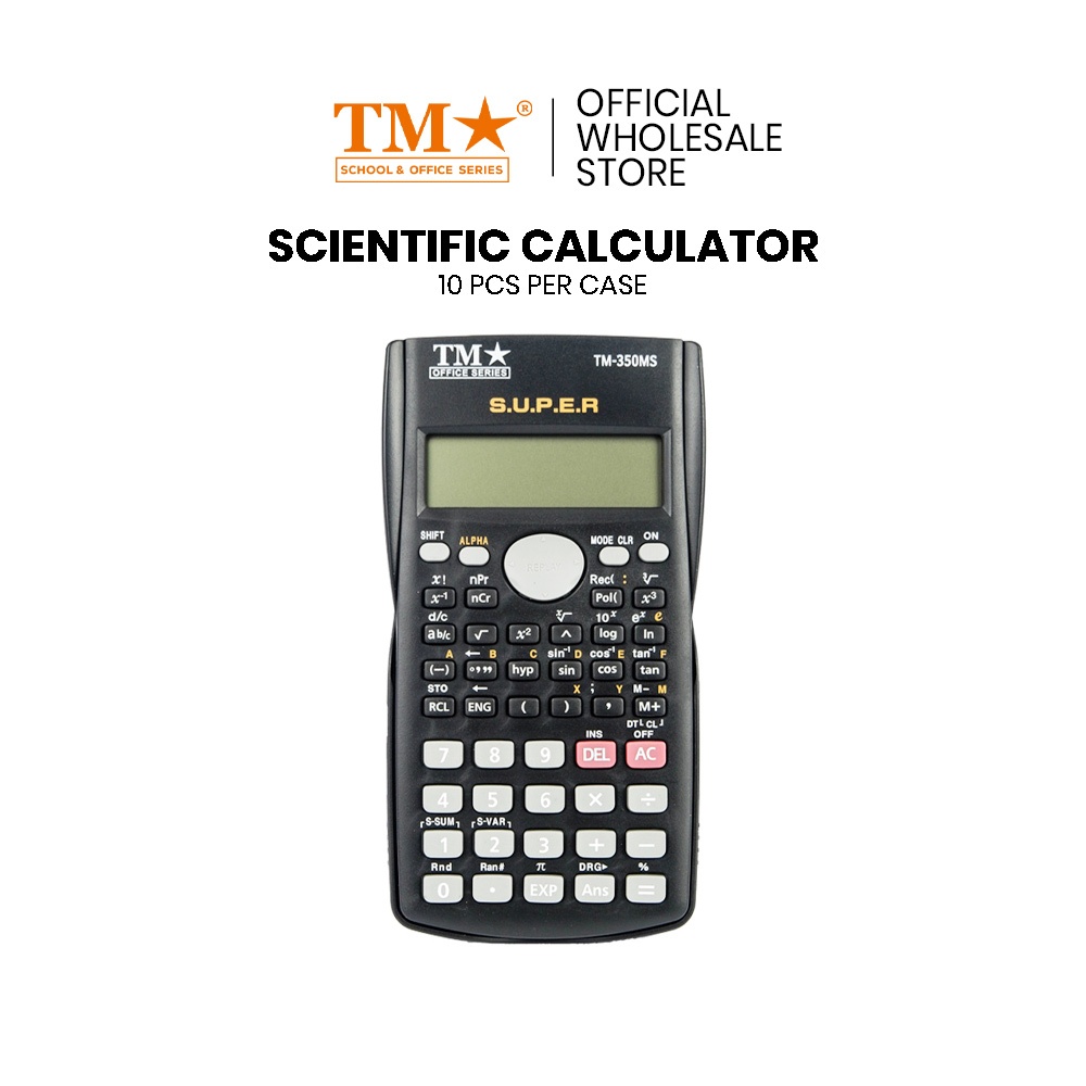 TM 10 pcs Super Scientific Calculator (TM-350MS) | Shopee Philippines