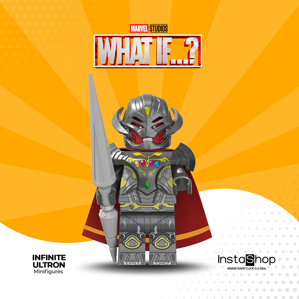 ISO Infinite Ultron MCU What If? Minifigures Building Block Toys ...