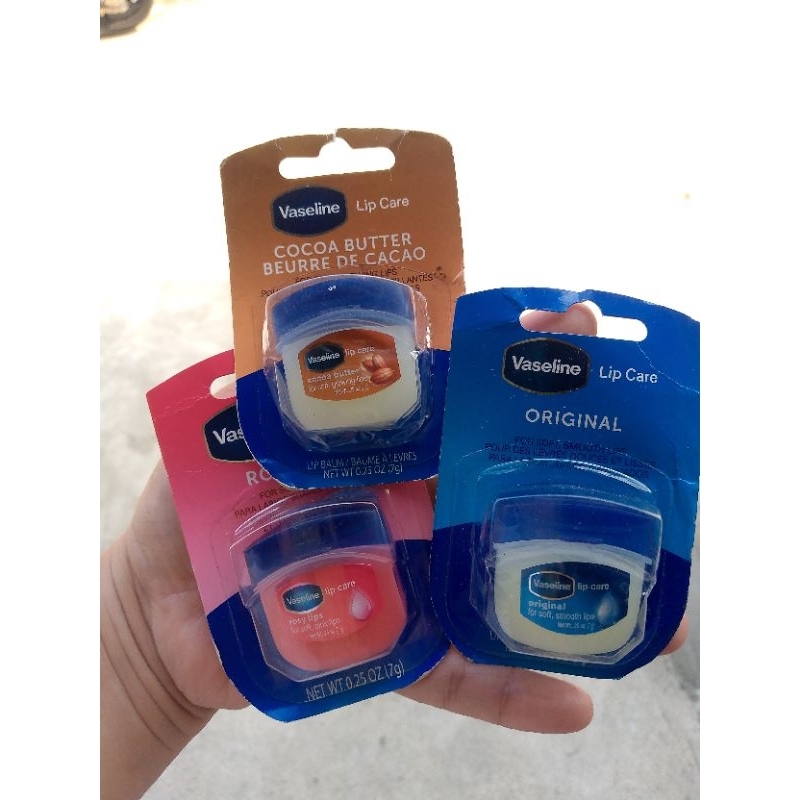 Vaseline Lip Care Rosy Lips Lip Theraphy 7g | Shopee Philippines