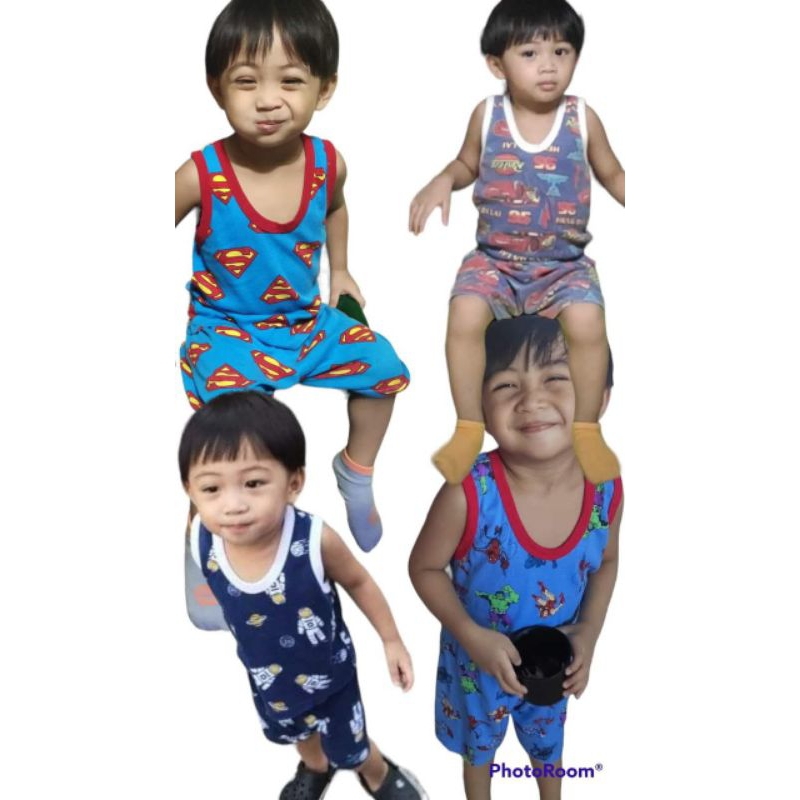 Terno Shorts for Girl & Boy(Random Design)Cotton Fabric | Shopee ...