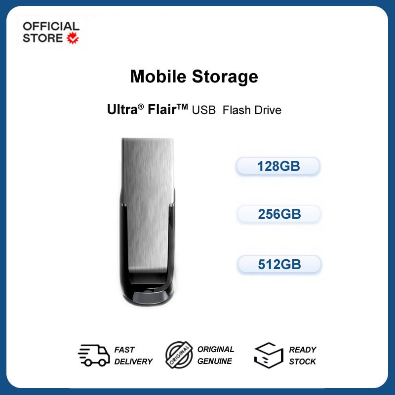 USB Flash Drive OTG Ultra Flair USB 3.0 Flash Drive 128GB 256GB 512GB ...